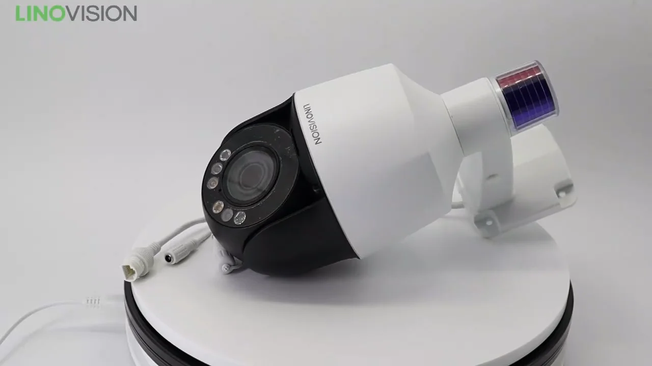 5mp Ai Deep Learning Network Mini Ptz Camera With Active Deterrence ...