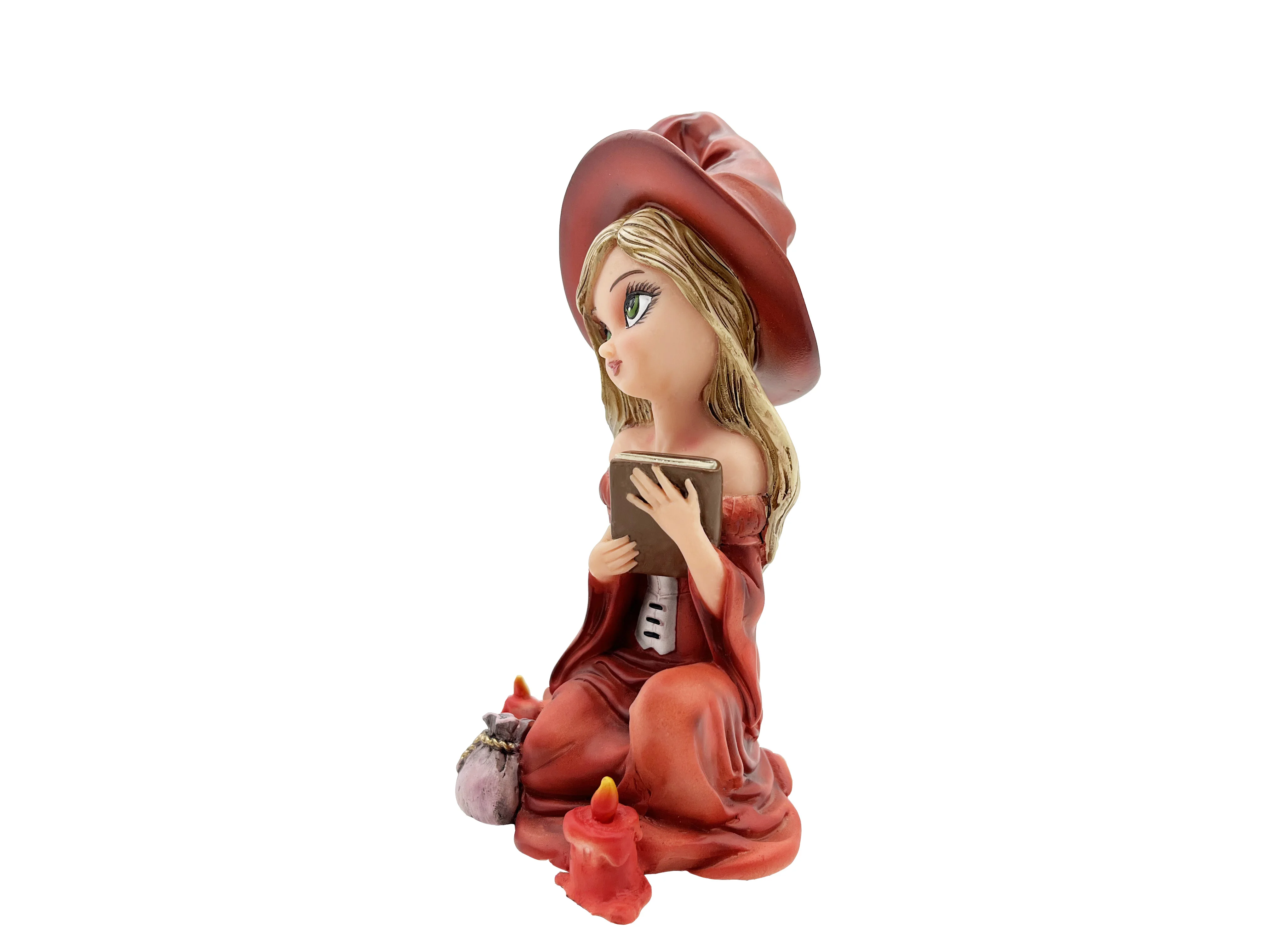 New Design Poly Resin Figurines Witch Decor Statue Witch Craft Art ...