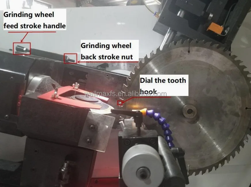 Wellmax Horizontal And Vertical Angles Blade Sharpener Grinding ...