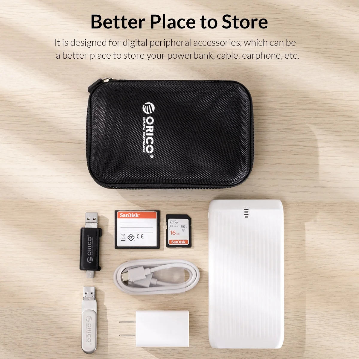 Orico Eva Rubber Portable Carrying External 2.5 Inch Hdd Hard Disk ...