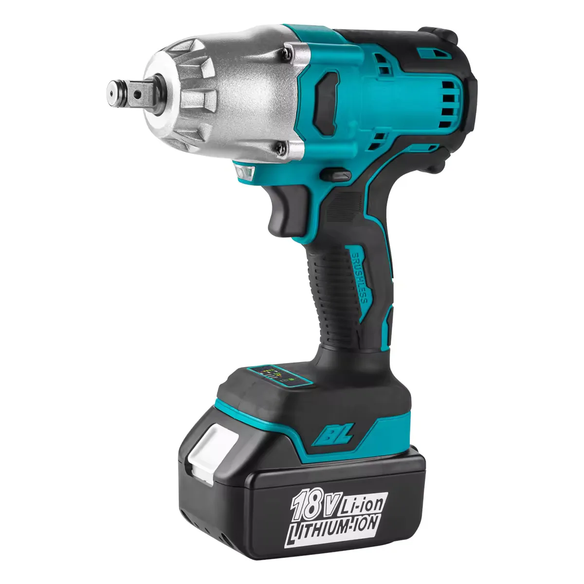 21V Lithium Battery Electric Torque Wrench 500Nm Multifunctional DIY ...