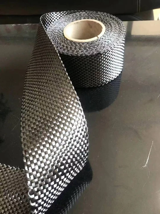 High Temperature Resistance High Strength 3k 12mm Carbon Fibre Braided ...