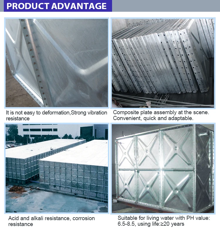 High Quality Tower Water Tank - 6m Elevated Storage