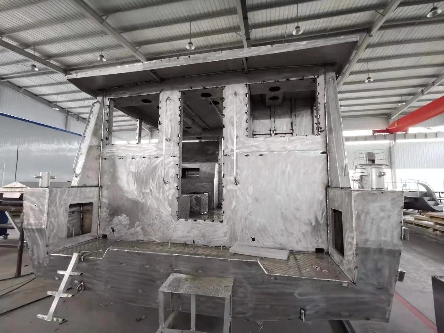 11m/36ft Aluminum V Bottom Open Sea Barge Work Cargo Ship Boat ...