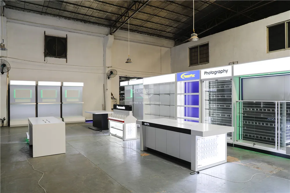 Computer Shop Display Stand Design Decoration For Computer Store - Buy ...