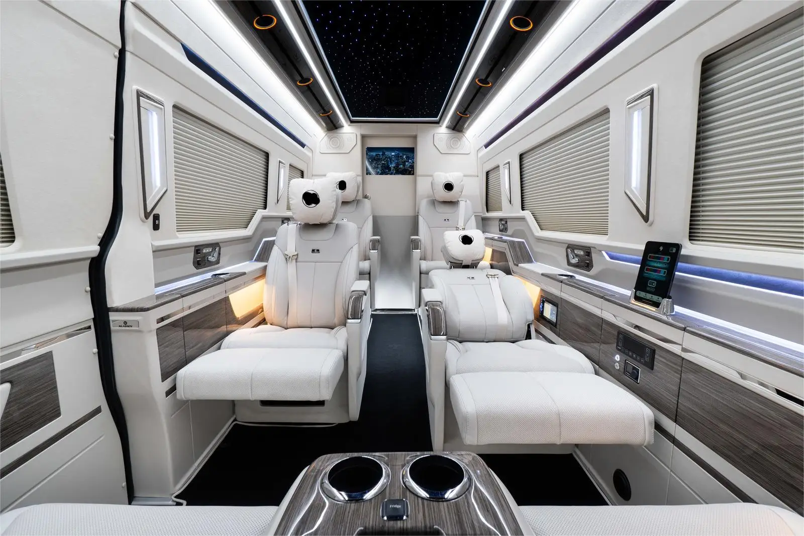 2024 Mercedes Sprinter Van Full Interior Walls Upgrade VIP