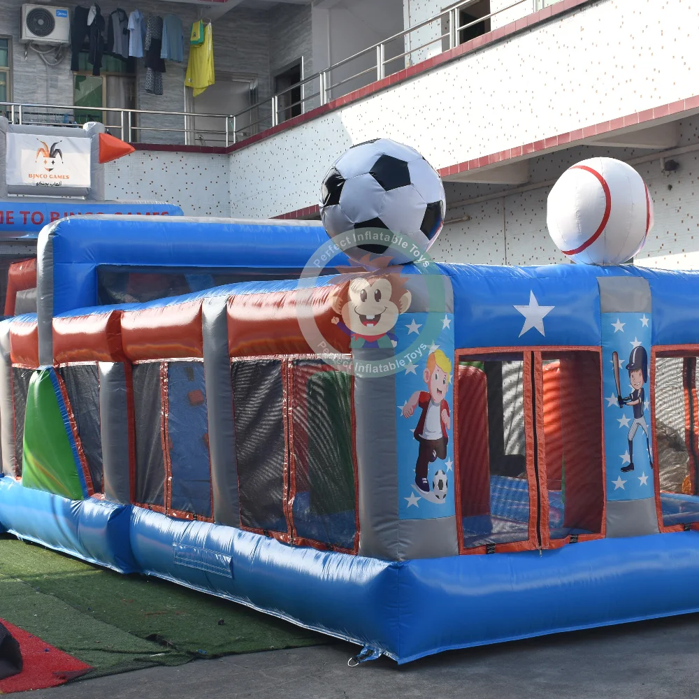 Obstacle Course Inflatable Obstacle Bounce House Stormbaan Inflatable ...