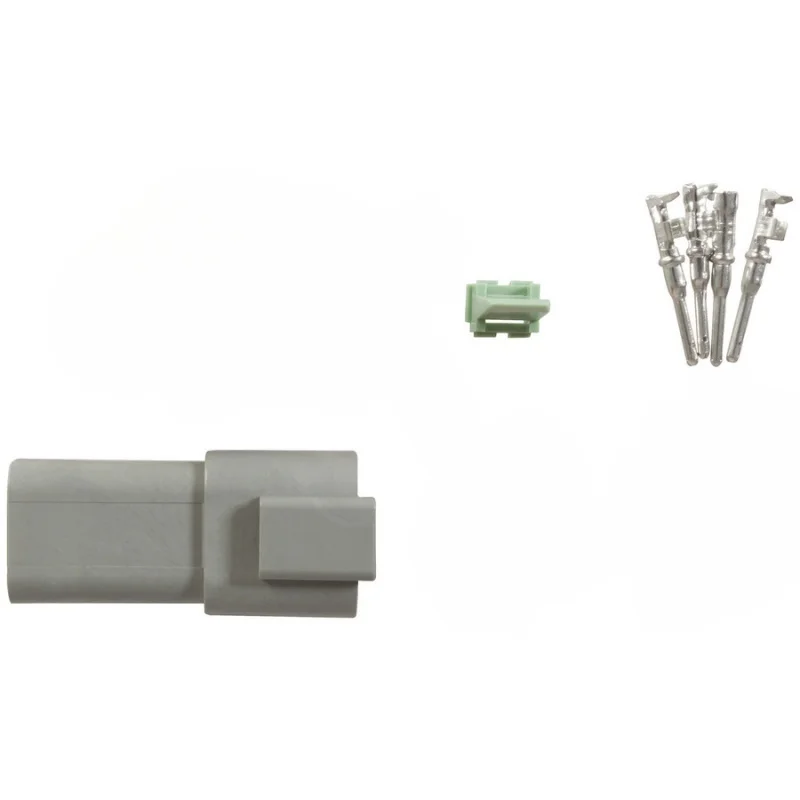 Deutsch DT 4 Pin Connector Kit Waterproof Male Female Plug Socket Quick ...