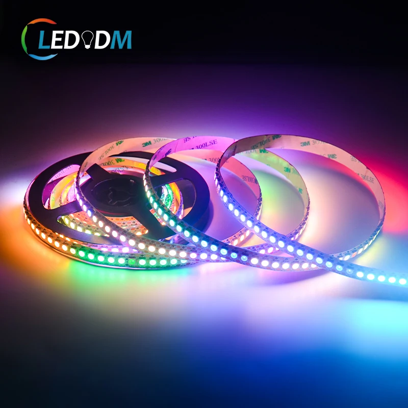 Hot Pixel Led Strip 5v 12v 24v Rgb Rgbw Programmable Magic Ws2811 ...