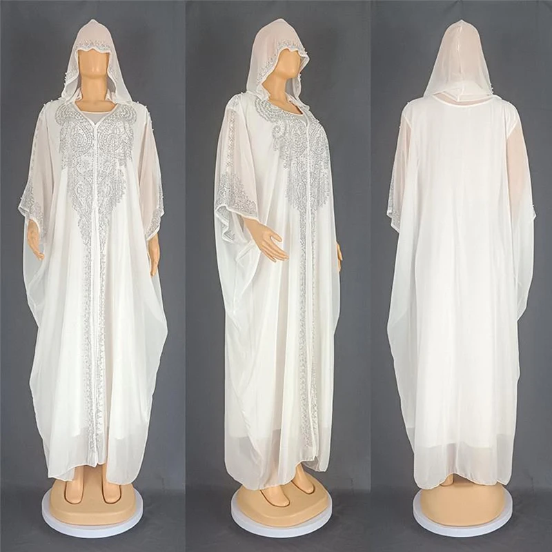 Elegant Plus Size Muslim Dress - Rhinestone Burka, Custom Sizes ...
