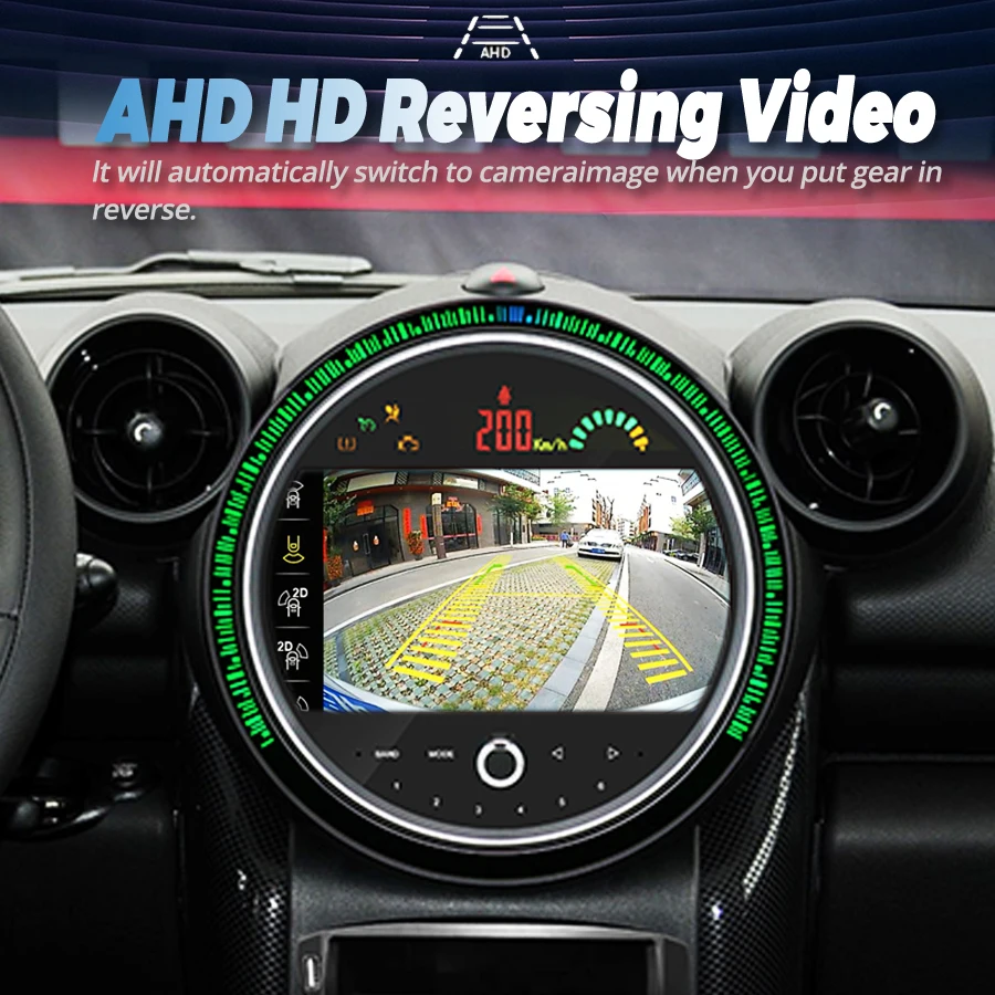 256GB 9inch Android 12 Screen for BMW Mini Countryman R60 R54 Cooper ...