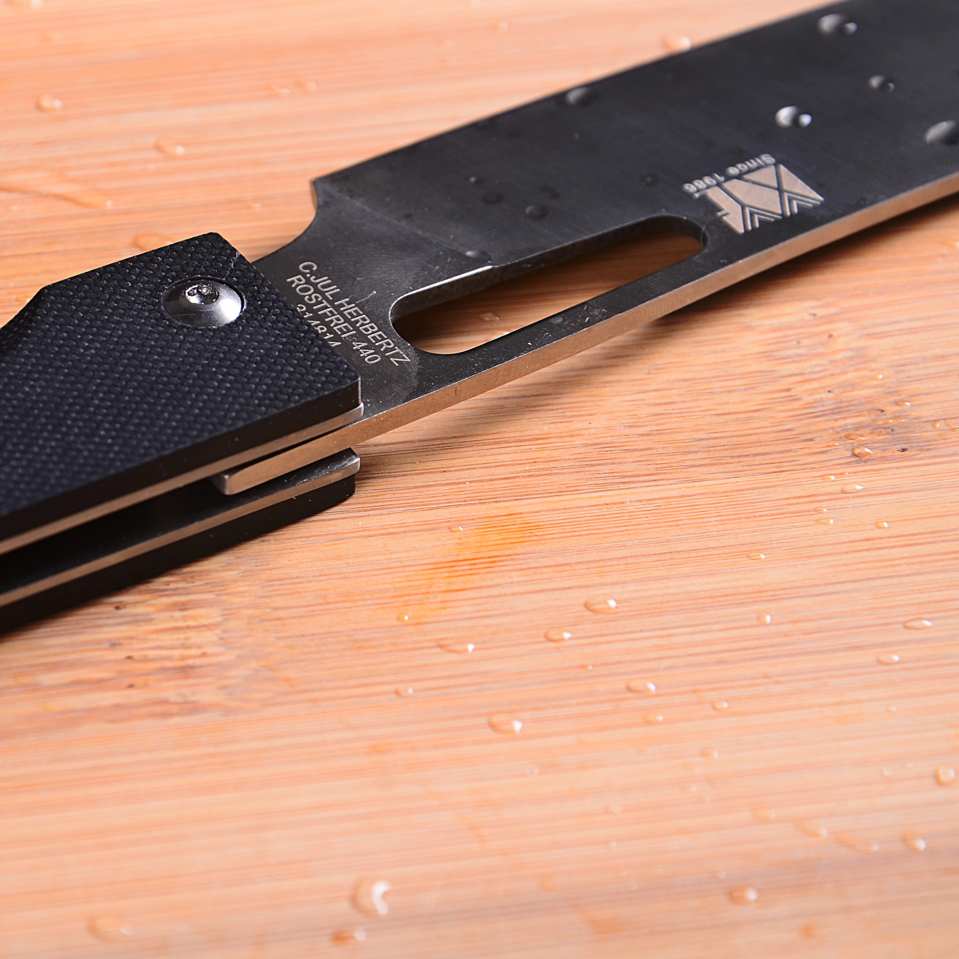 Alibaba.com: Folding Chef Knife G10 Handle 440A Stainless Steel ...