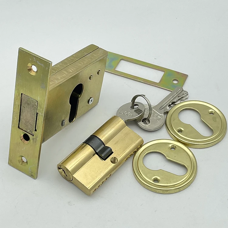 Classical Deadbolt Mortise Door Lock Kit With Cylinder And Key - Buy ...