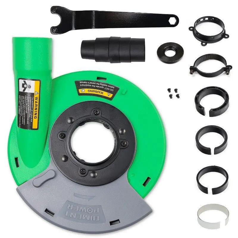 Herzo Universal Surface Grinder Dust Shroud Concrete Stone Dust ...