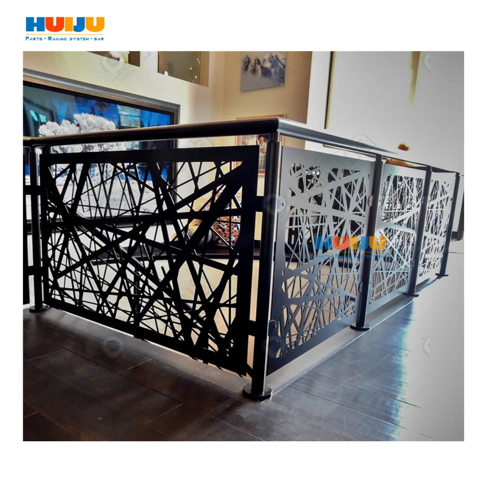 HJ New Design Aluminum Fence Railing for Balcony Guard Rail