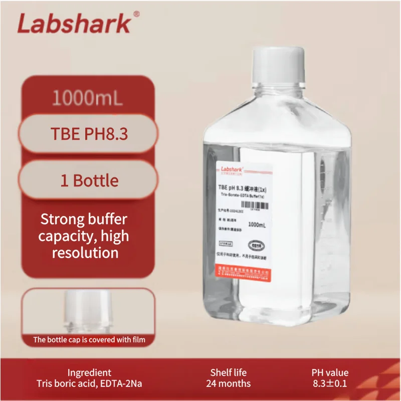 Labshark TAE Buffer for Nucleic Acid Agarose Gel Electrophoresis TRIS ...