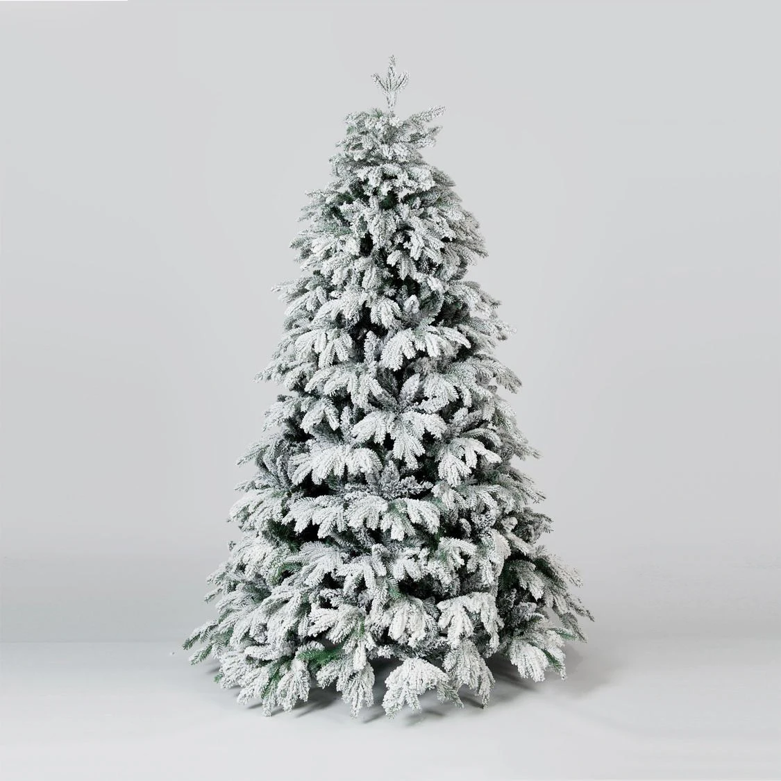 12ft Pre Lit Led Green Artificial Christmas Tree Tower Tree for Indoor ...
