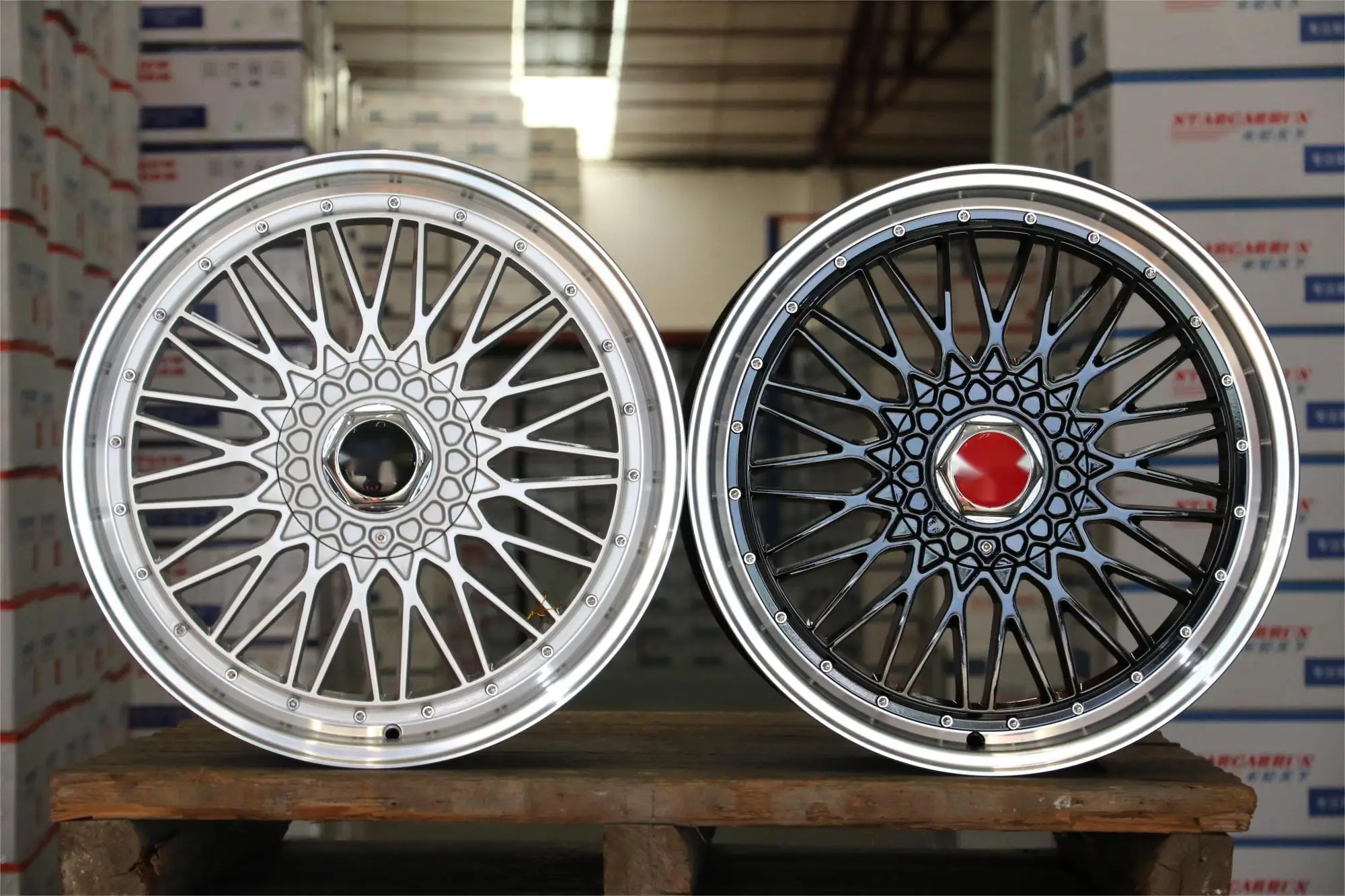 Deep Dish 15 16 17 18 19 Inch 4/8*100 4/8*108 4/8*114.3 Alloy Wheel ...