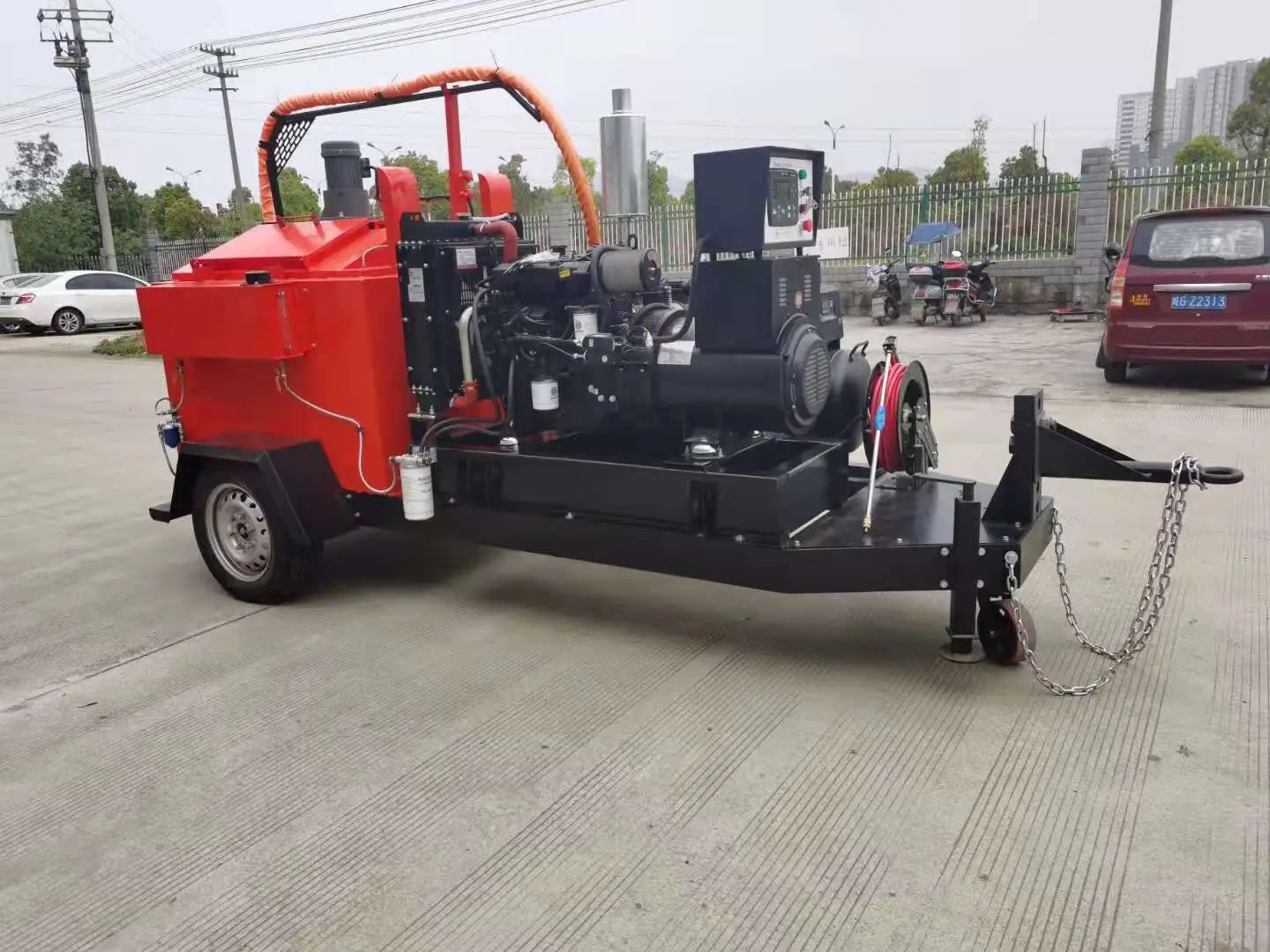 Asphalt Pavement Crack Repair Pothole Patching Machine - Buy Pothole ...