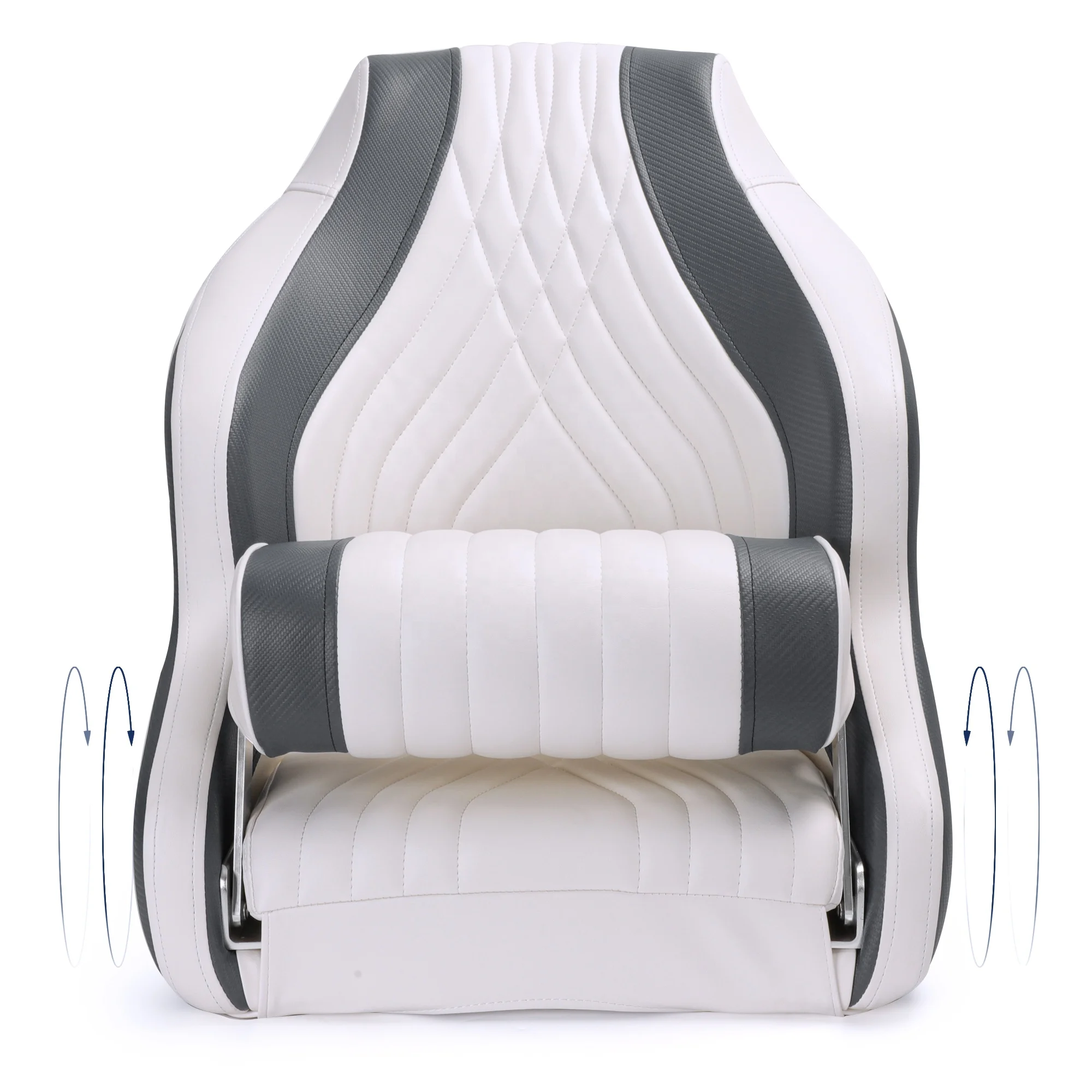 Strong Relaxn Deluxe Sport Boat Seat Marine Fishing Captain Boat Seats ...