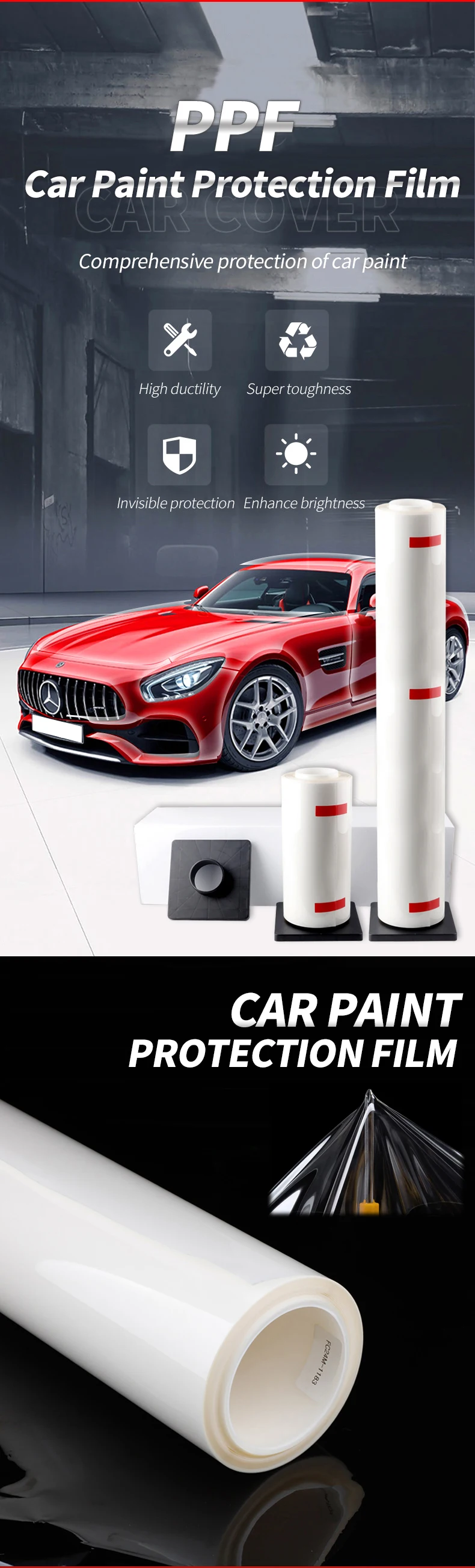 Youmo One C - Self Healing Paint Protection Film for Cars