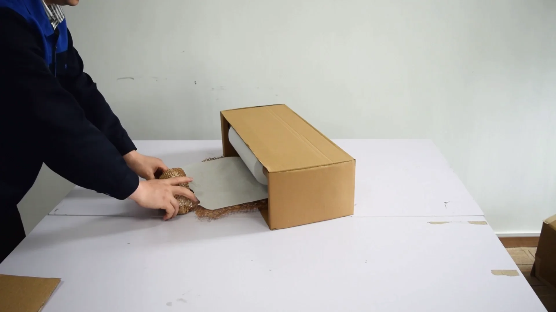 Yjnpack Professional Suppliers Disposable Packaging Kraft Roll Cushion ...