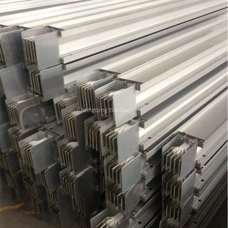 Low Voltage Aluminum Busbar Trunking System Copper Bus duct System ...