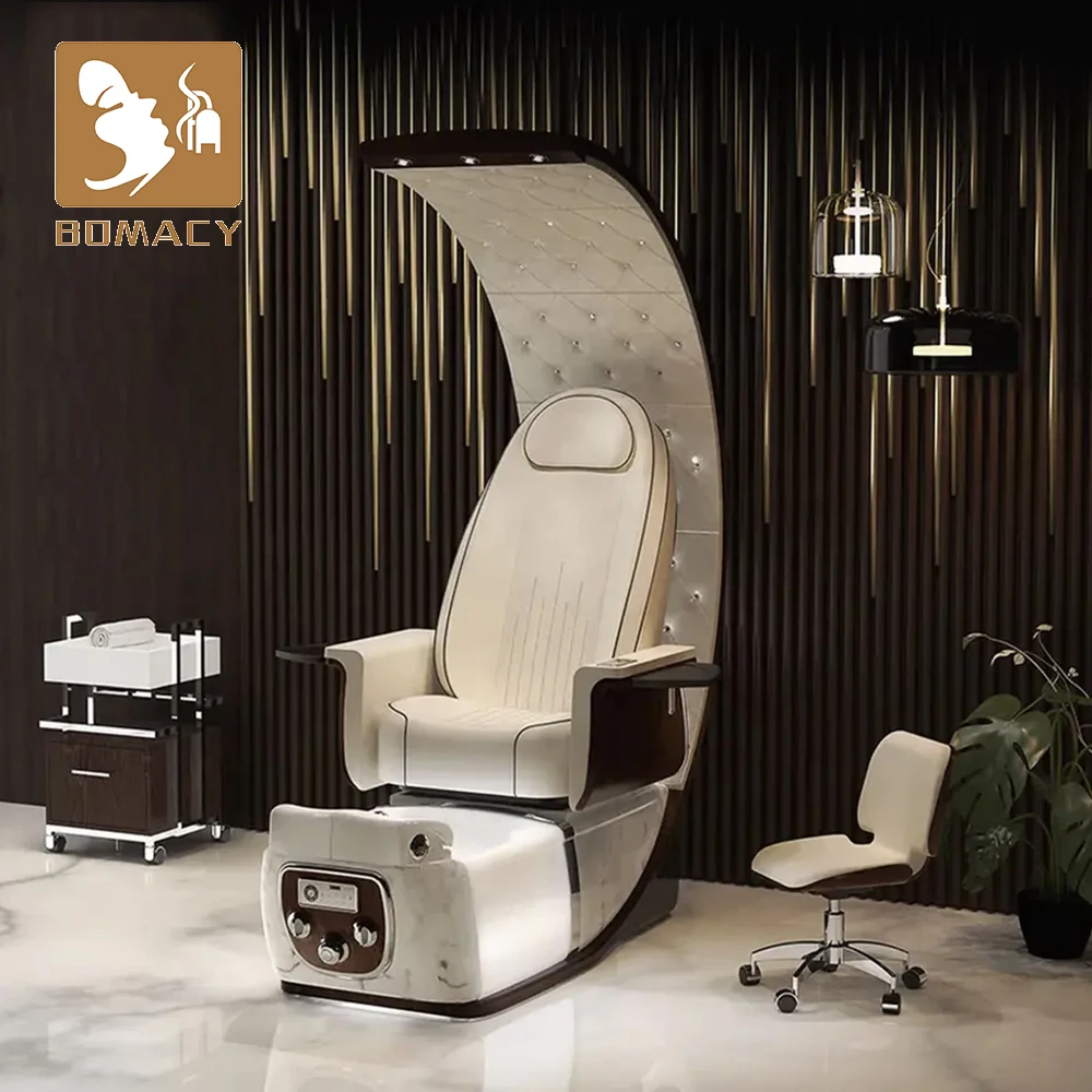 Pu Furniture Table Set And For Modern No Plumbing Pink Manicure Massage ...