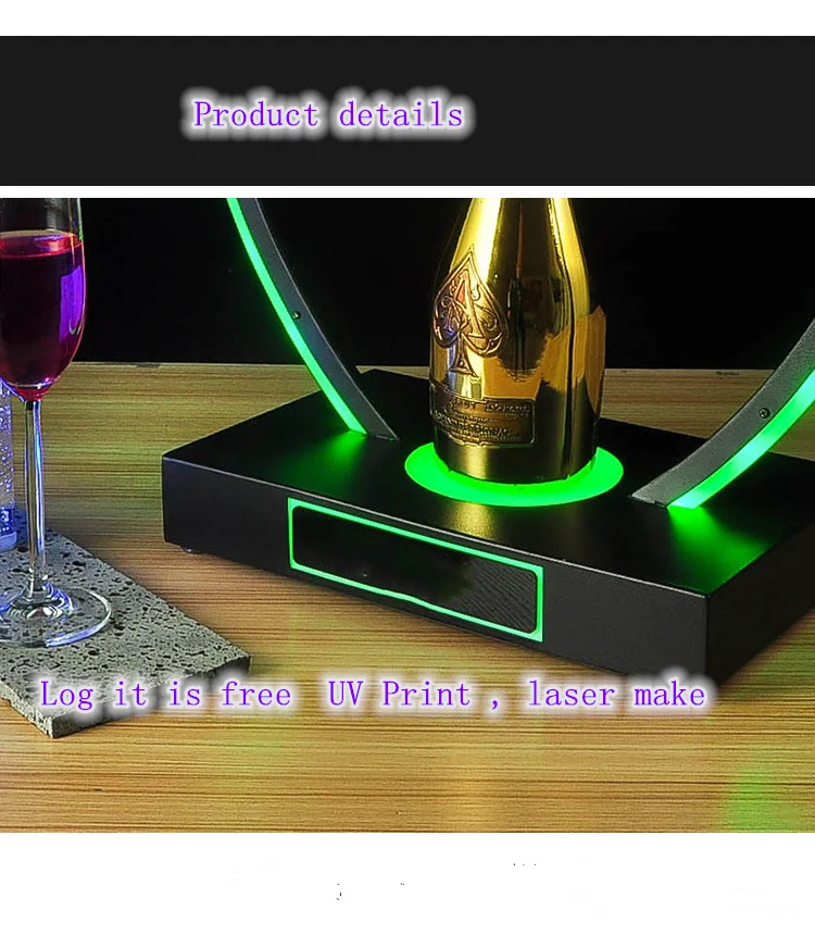 Led Bottler Glorifier Vip Bottle Presenter With Laser Lighting For ...