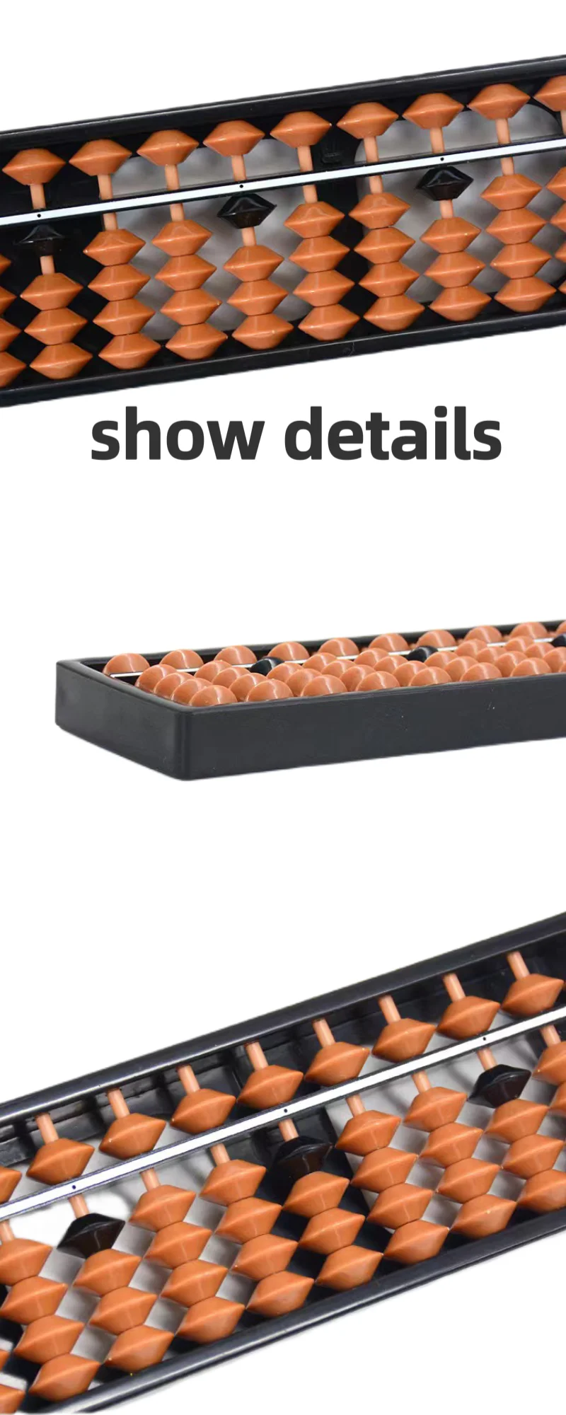 4 Class Types Plastic Abacus Portable Soroban Abacus Arithmetic Tool ...