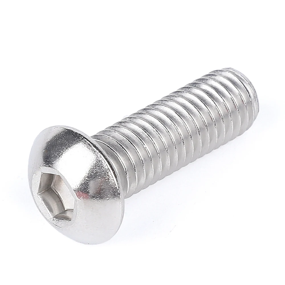 Hex Socket Round Head Machine Screw Iso7380 Machine Screw - Buy Iso7380 ...