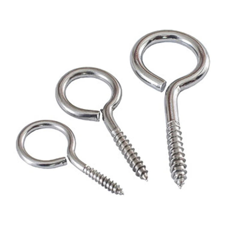 Custom Galvanized Sheep Eye Self-Tapping Screw with Loop