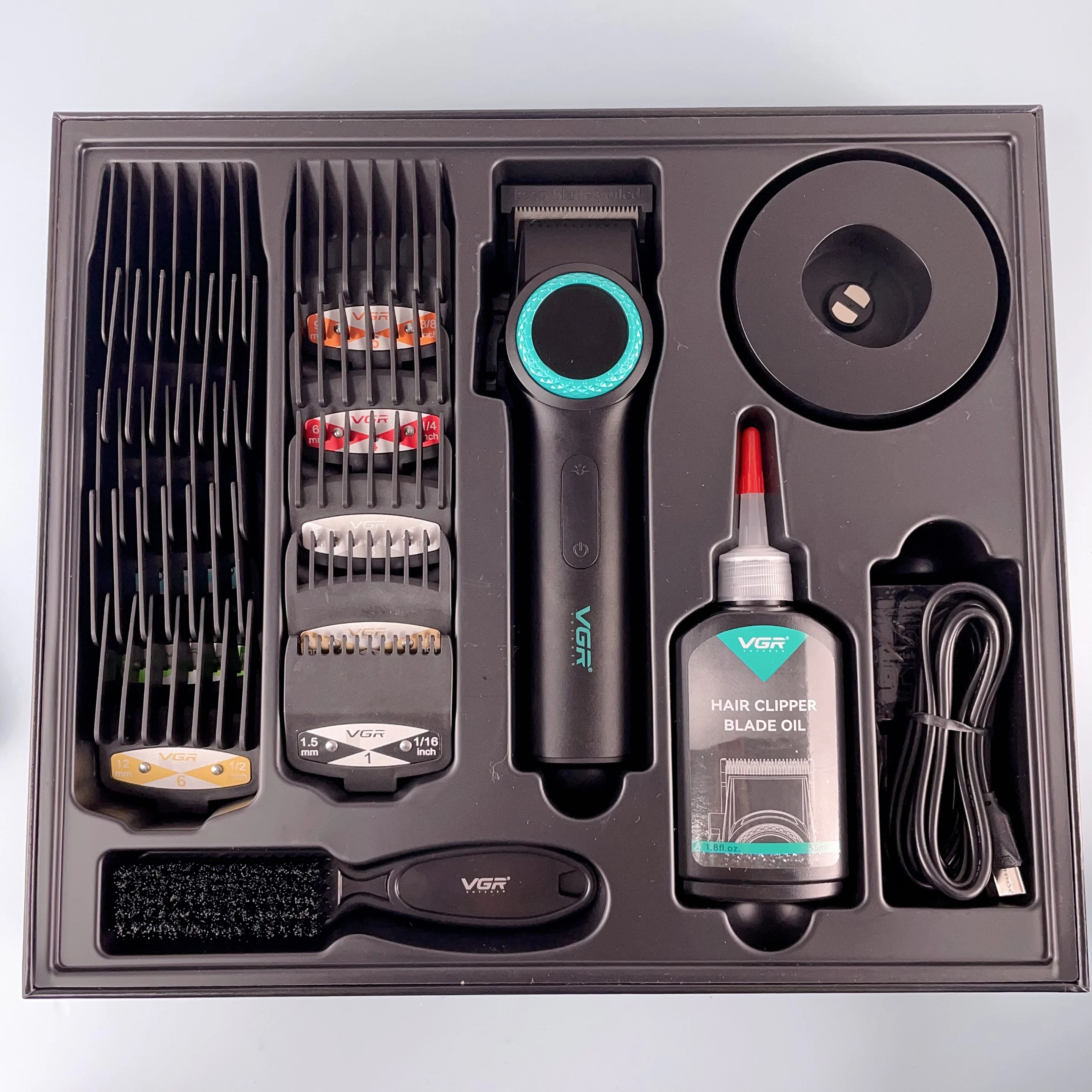 Vgr V-001 Hair Clipper Made - Professional Rechargeable Trimmers