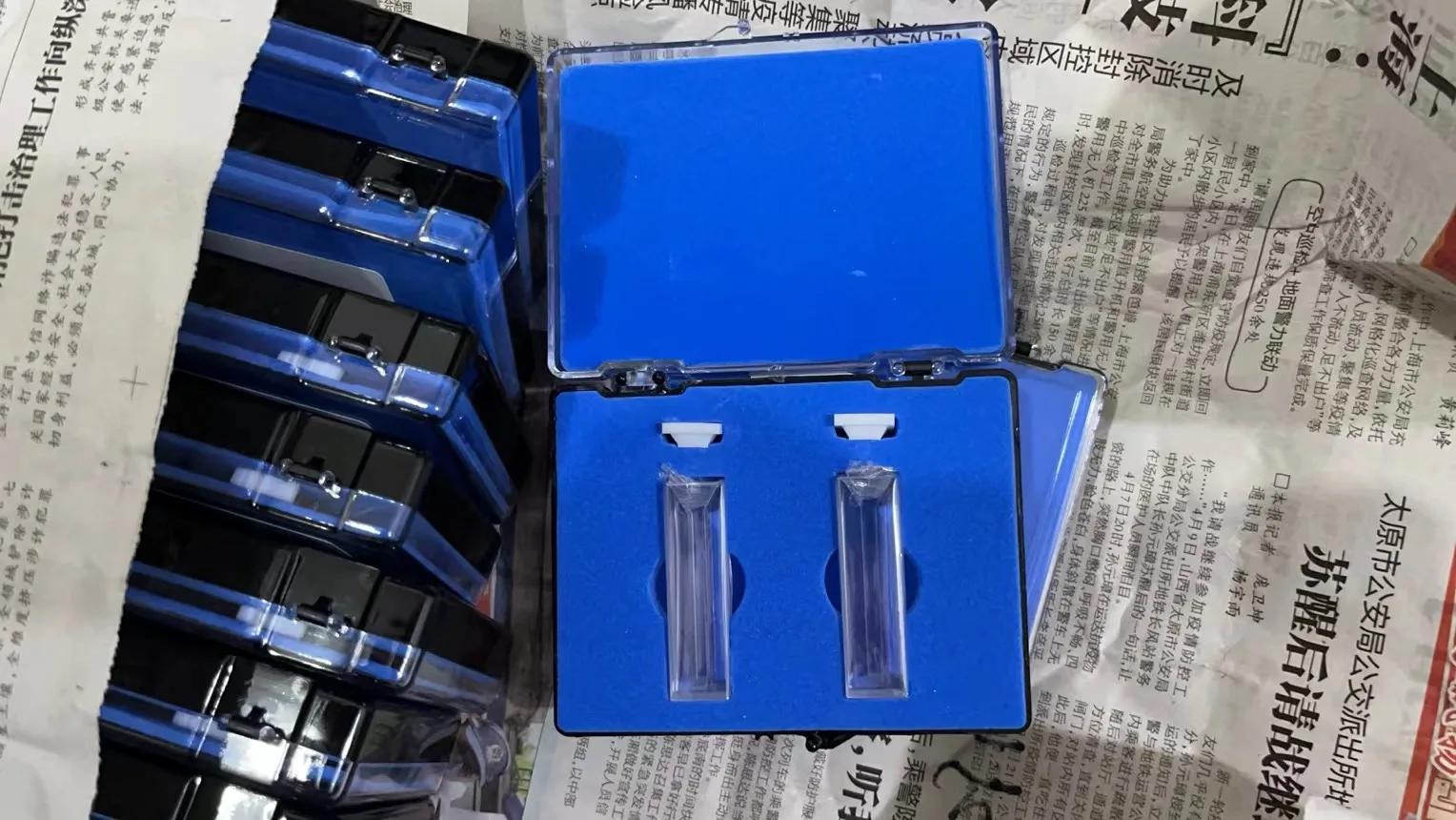 Laboratory Spectrophotometer Optical Cuvette 3.5ml 10mm Quartz Glass ...