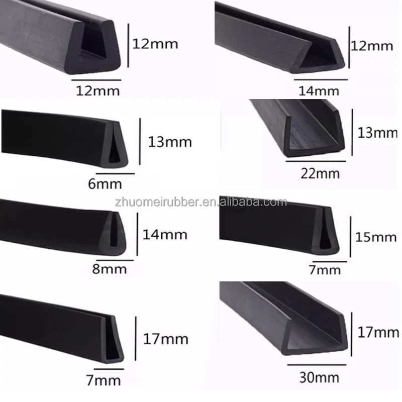 Epdm U Channel Strip,Extruded U Channel Profiles,Rubber Edge Trim - Buy ...