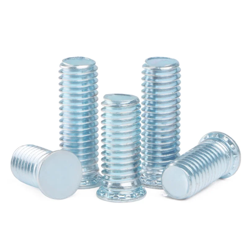 Carbon Steel A235 Grade 8.8 Gr 12.9 Blue Galvanized Round Flat Head ...