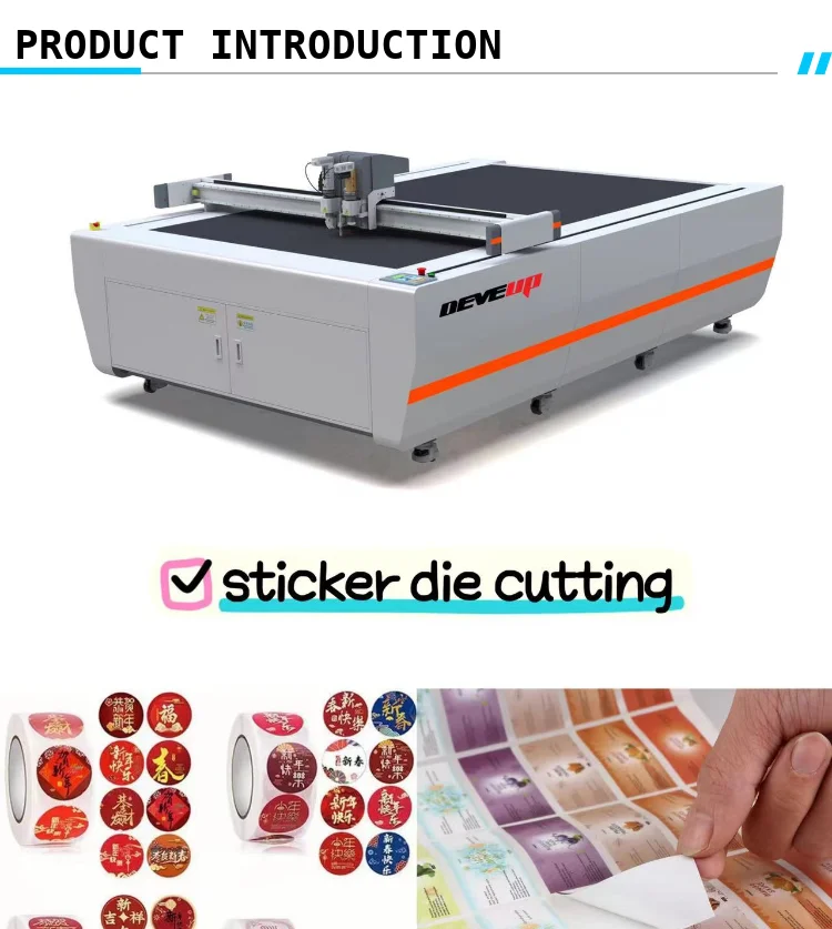 1612 Digital Cardboard Stickers Cutting Machine - Buy 1612 Cardboard ...