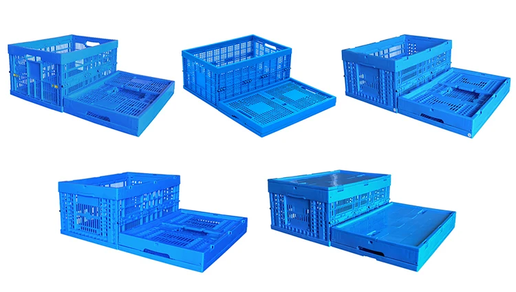 Heavy Duty Mesh Style Agriculture Collapsible Container Folding Storage ...