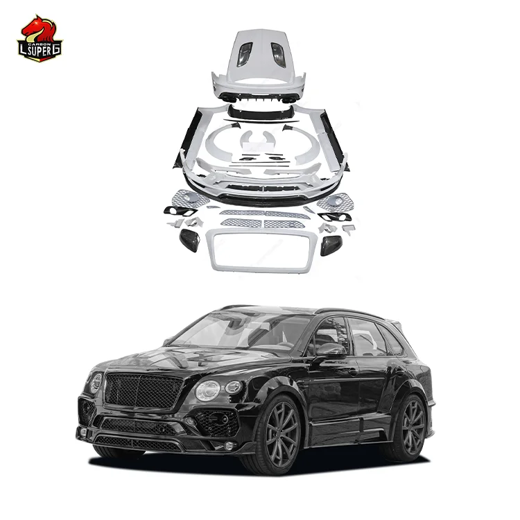 Luxury Customization! !for Bentley Bentayga Upgrade To M-style Body Kit ...