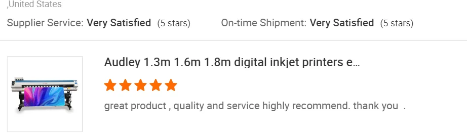 Audley S2000 Vinyl Printer - Eco Solvent Ink & Large Format