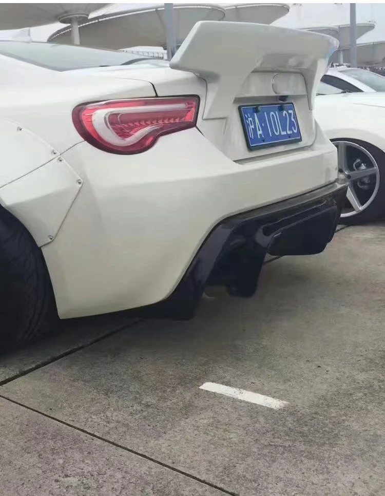 FRP Rear Bumper Diffuser Body Kit for Toyota GT86 BRZ Scion FR-S 2012 ...