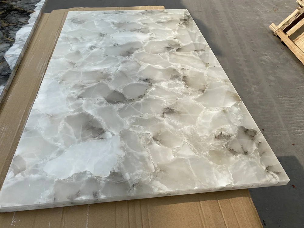 Transtones Translucent Onyx Resin Panels - Faux Stone