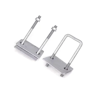 Zinc Plated U Bolt Beam Clamp Strut Channel Fitting Steel Unistrut Beam ...