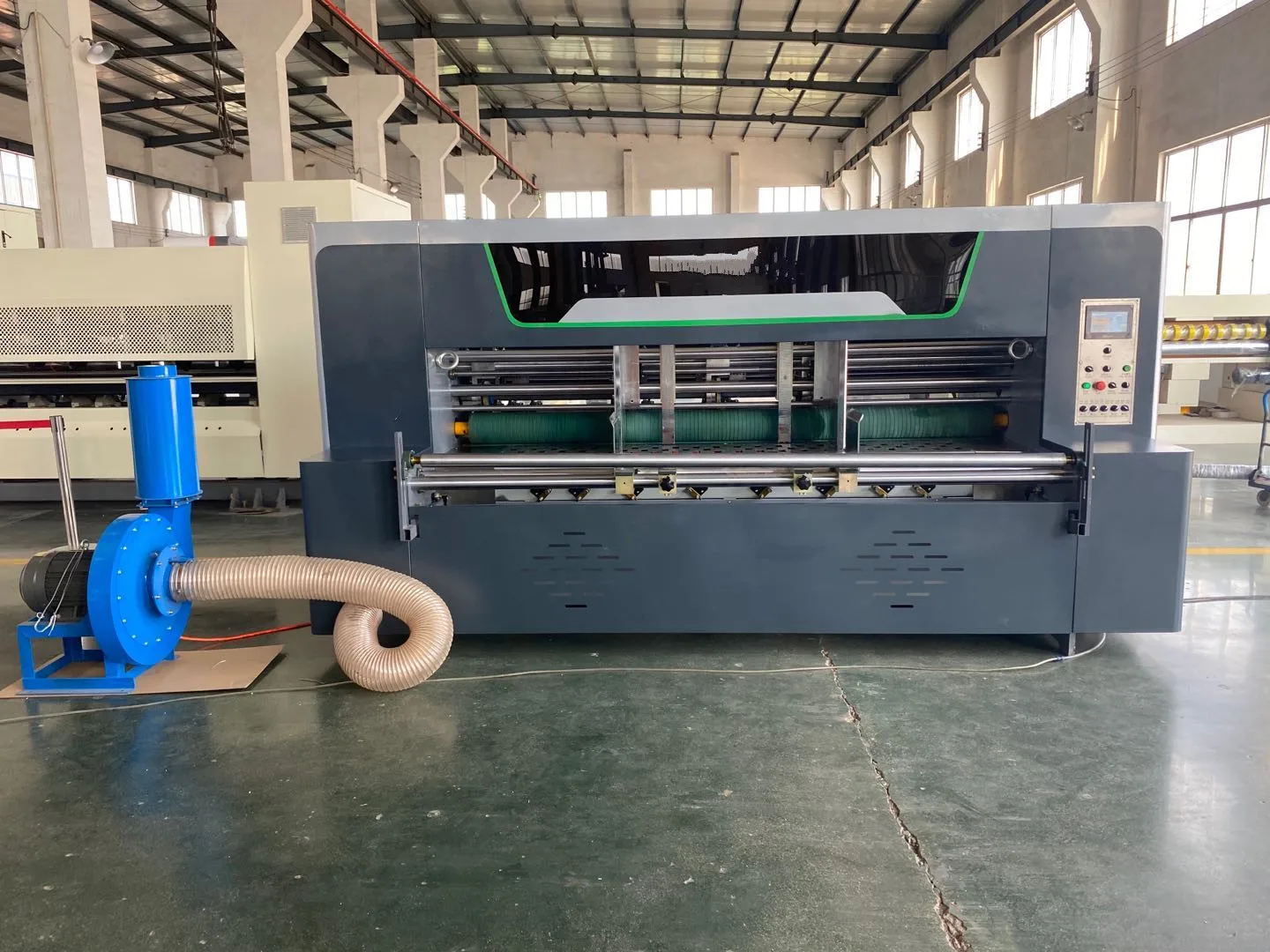 Computer Control Lead Edge Feeder Cardboard Thin Blade Slitter Scorer ...