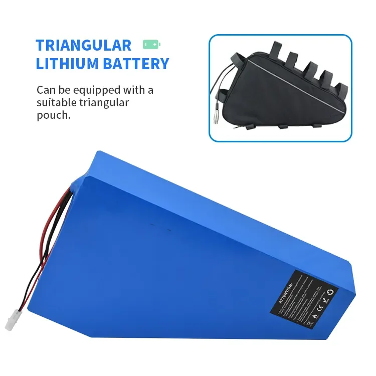 Triangle Ebike Li-ion Batteries 48v 52v 60v 72v 20ah 24ah 28ah Electric ...