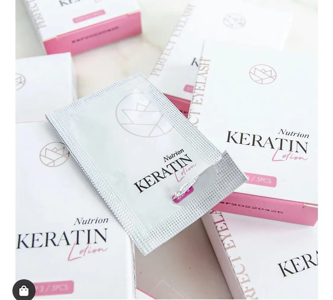 Update Formula Lash Lifting Cysteamine Hcl Based Lash Lift Sachet ...