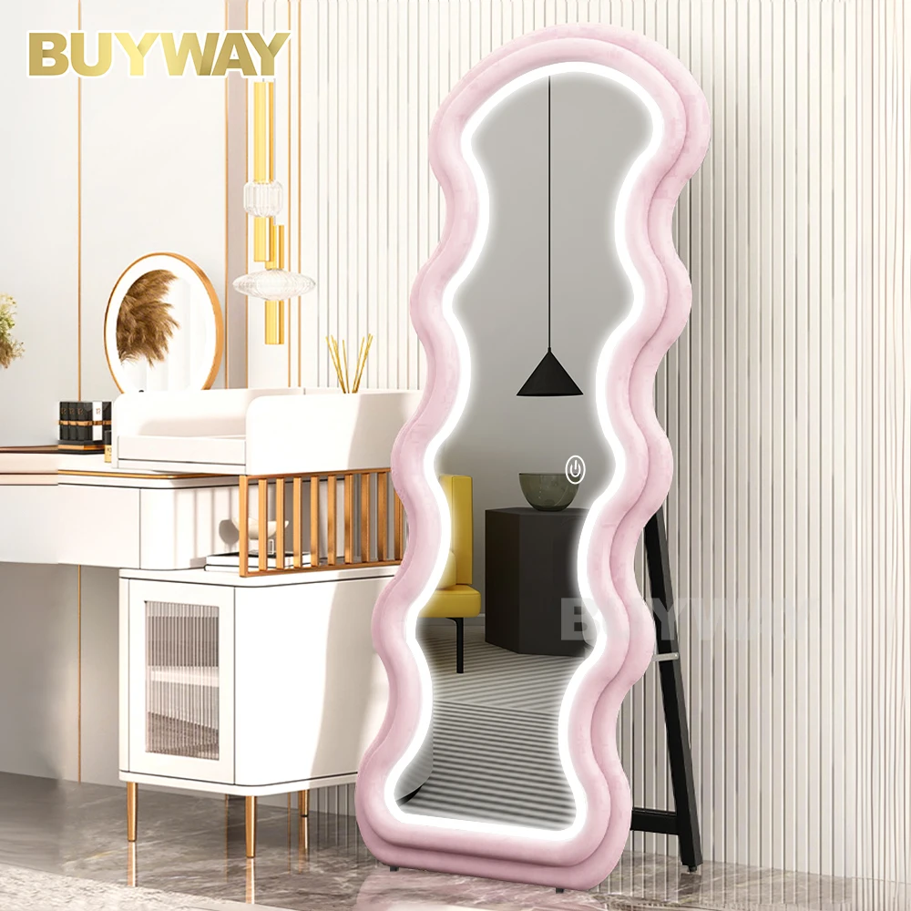 Wholesale Contemporary Stand Up Irregular Floor Mirrors Full Length ...