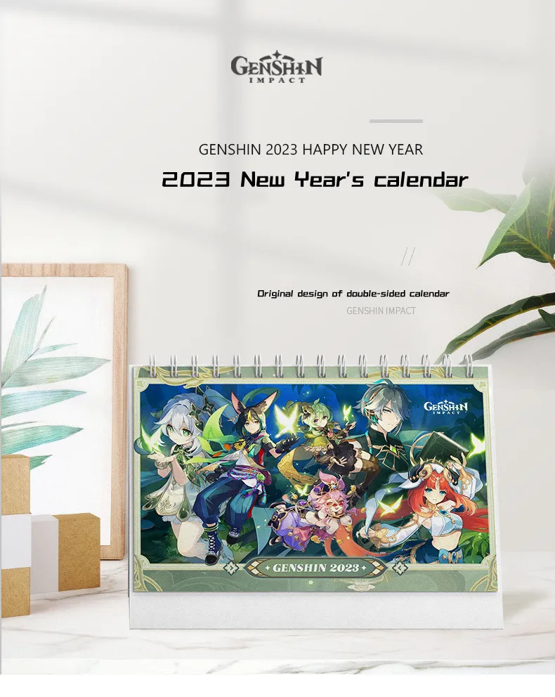 Genshin Impact 2023-2024 Sumeru Candace Ai Haitham Desktop Paper ...