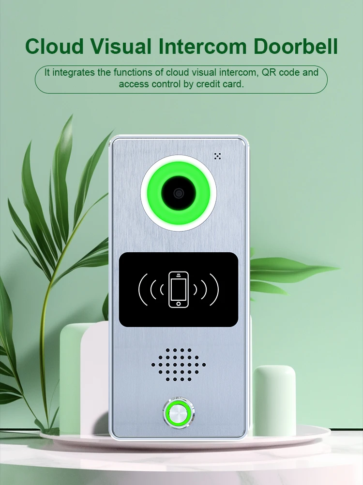 Cloud Visual Intercom Doorbell Access Control For Villa And Apartment ...
