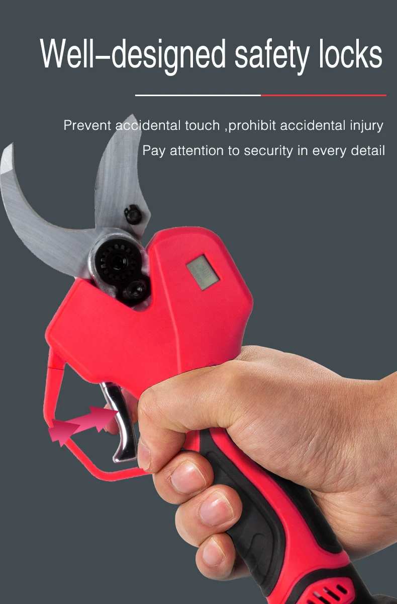 Handheld Electric Pruning Shears - Efficient Tree Trimming